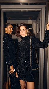 5.9K views · 75 reactions | A touch of sparkle, reimagined in a timeless silhouette. The Isabelle Mini Dress is crafted from soft cotton yarn in a smooth knit stitch, designed to flatter with its fit-and-flare shape and elegant long sleeves. Crystal embellishments frame the neckline with subtle shimmer, striking the perfect balance between comfort and understated glamour. Coming soon. #HollandCooper | HOLLAND COOPER | Facebook