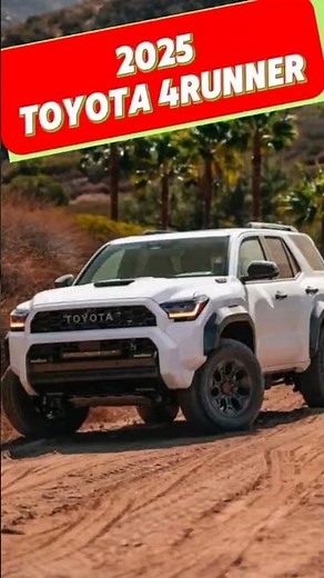 Toyota 4Runner 2025 short review