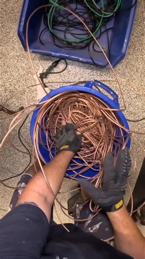 Mike The Scavenger on Instagram: "Can You Strip Like I Do? #copper #wire #stripper #scrap"