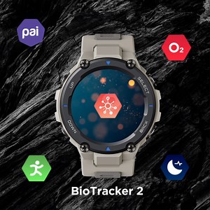 286 reactions · 3 comments | Get to know the #TRexPro's BioTracker™ 2. It is the most versatile and precise optical sensor we've ever developed, enabling a multitude of health features like never before. #Amazfit #ExploreYourInstinct #MilitaryWatch Learn more: www.amazfit.com/en/t-rex-pro | Amazfit | Facebook
