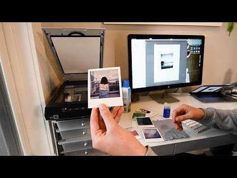How to Scan Polaroids at Home (Epson Perfection V550)