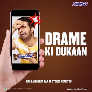 342K views · 2.3K reactions | So who are you #WhenYouAreHungry? With a Snickers Hunger Bar show us your mood and click a #NotYourSelfie. Be the lucky winner of an Amazon voucher. | Snickers India | Facebook