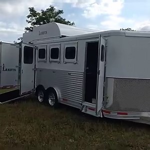 ✨NEW Rear Side Load Ramp on our Lakota bumper pull trailers! Contact your dealer today for more information. #LakotaFOREVER www.LakotaTrailers.com/dealer-locator . #HorseTrailer #Horses #HorseRiding #HorseHour #Rodeo #TrailRiding #HorseJumping #niceRide #Horse #LOVEHorses | Lakota Trailers
