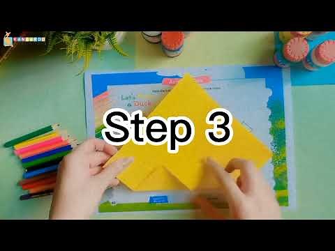 DIY Paper Duck Tutorial | Easy Origami Craft for Kids & Beginners