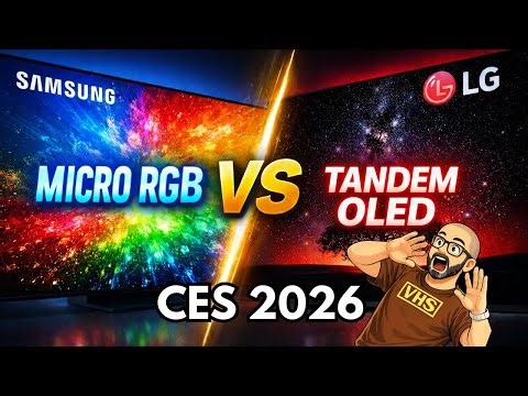 Samsung vs LG en CES 2026 ¿Micro RGB o Tandem OLED? 🔥Los Nuevos TVS de este año...
