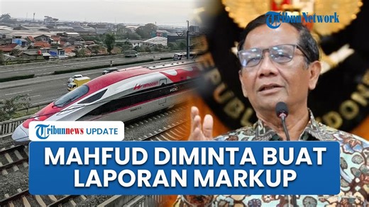 KPK Tantang Mahfud MD Buat Laporan Resmi soal Dugaan Markup Proyek Warisan Kereta Cepat Whoosh