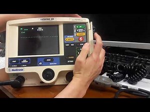 Defibrillator lifepak 20 how to deliver shock