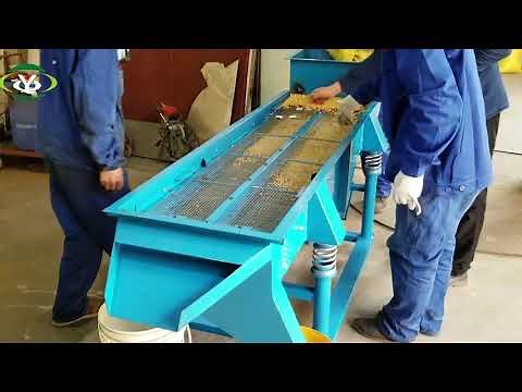 Sand linear vibrating sieve