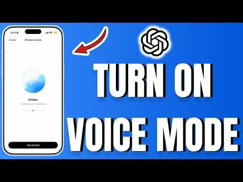 How To Turn On Voice Mode In ChatGPT (2026)