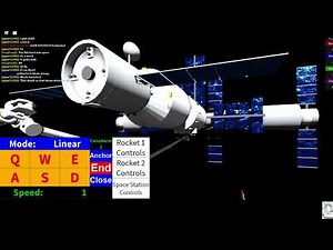 building Tiangong space station in roblox - rocket tester #2