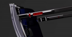 Introducing The New Absorber Series from Porsche Design: Where Function Meets Design. Inspired by Porsche’s shock absorber technology found in their vehicles, this innovative buffer system reduces pressure for maximum comfort. A sleek fusion of technical sophistication and automotive-inspired style. The P'8973 is available in 4 colours and is coming soon to PRET A VOIR 🕶 | Pretavoir