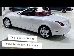 Taking a detailed look at the 1 of 400 (2007) Lexus SC430 Pebble Beach Edition!