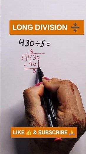 ⚡Long Division method |🔢| division for kids✏️|division | long division #Shorts #shortsfeed #ytshorts