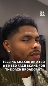 "There's no way you face scanning me" 😆 🎟️ #RING6 | Teofimo Lopez vs Shakur Stevenson | Jan 31 | Exclusively on DAZN | Ring Magazine 🤳 | DAZN