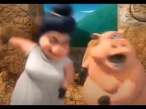 Back at the Barnyard - Pig Gets Slapped