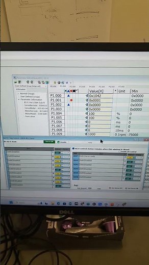 Delta AC Servo drive ASDA-B3 manual jog control via software