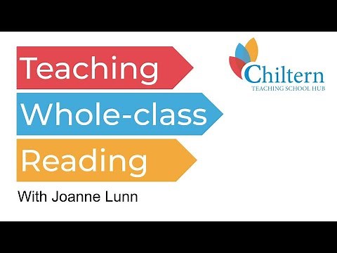 Teaching Whole-class Reading with Joanne Lunn