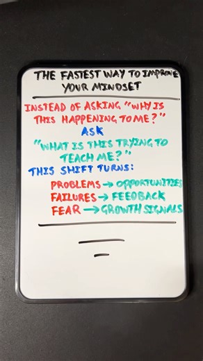 The Fastest Way to Improve Your Mindset!