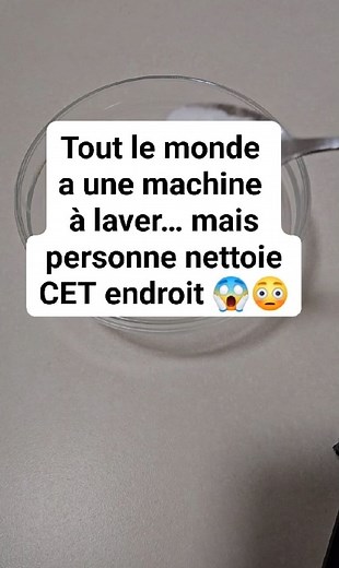 821K views · 5.2K reactions | Tout le monde a une machine à laver… mais personne nettoie CET endroit  #pourtoi #astuces #reelschallenge | Astuce d'organisation | Facebook