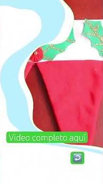 How to make a Christmas valance for your window @MágicaNavidadConLuzkita #crafts #diy