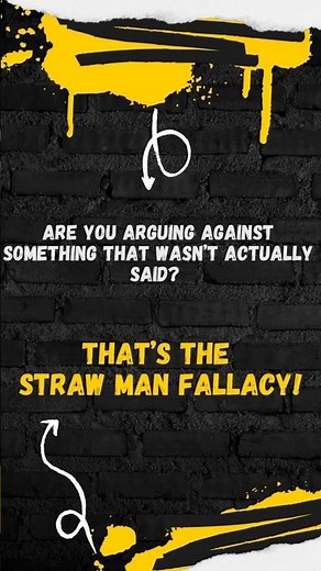 Straw Man Fallacy Don’t Fight Fake Arguments!