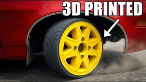 What happens if you 3D print car tires?