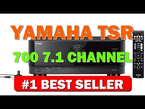 Yamaha TSR 700 7.1 Channel AV Receiver with 8K HDMI and MusicCast - B08YJCX4QL