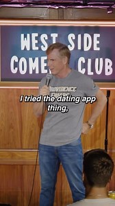 #datingapps 👩‍❤️‍💋‍👨📲 #tinderdate #bumble #hinge #grindr #standupcomedy #jokes #crowdwork #funnyreels #comedyreels #fyp #comedy #comedian | Tom Cotter