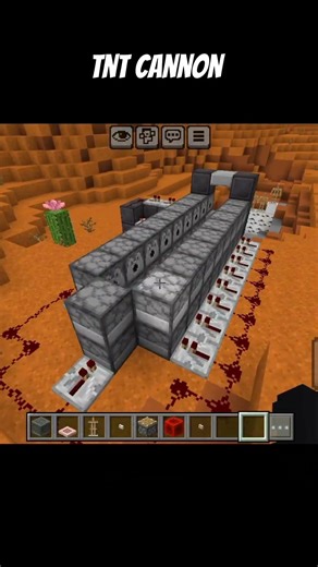 Tnt Cannon. #minecraft #shorts