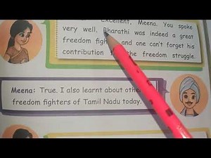 3rd std 3rd term Social Science unit 1 Freedom fighters of Tamilnadu part 1