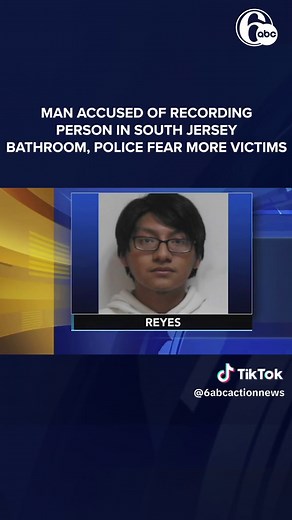 19-year-old charged with invasion of privacy, accused of recording man in South Jersey bathroom #newjersey #newstok