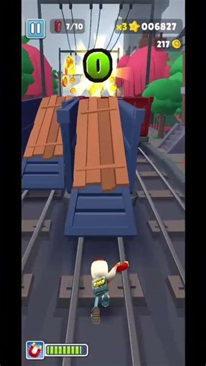 Bhai galti se out ho gaya dhyan nahi Diya #gameing #subwaysurfers #viral