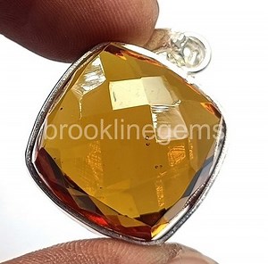 67.45 Carat Natural Alexandrite Cushion Pendant – 925 Silver Setting 5ARN | eBay