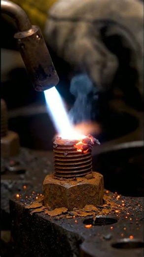 ASMR Mechanic Fireworks from rust explosion - ASMR✨ #asmr #aiasmr #satisfying #animation #relaxing