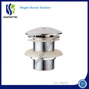 [Hot Item] Bristan Round Push Button Basin Waste Unslotted