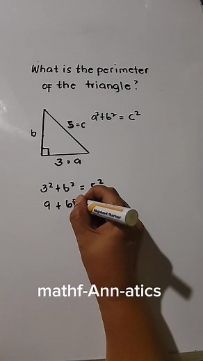 4.4K views · 66 reactions | Perimeter of a given figure. #practice #learning #basic #easy #Pythagoras #perimeter #fbreels2025ツ | Math Fannatics | Facebook