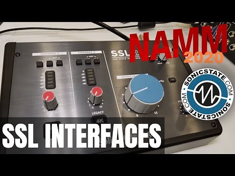 NAMM 2020 Affordable SSL Audio Interfaces