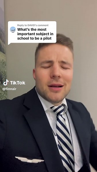 Finnair Pilot's Advice: Math is Key!