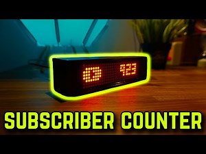 Make a WiFi YouTube subscriber counter w/ Arduino, ESP8266, and buzzer (Jan 2021)