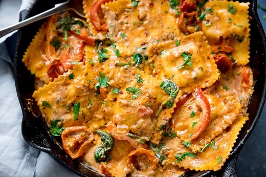 Creamy Tomato Ravioli Sauce