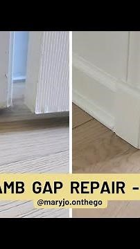 3 ways to repair door jamb gaps after changing out your flooring
