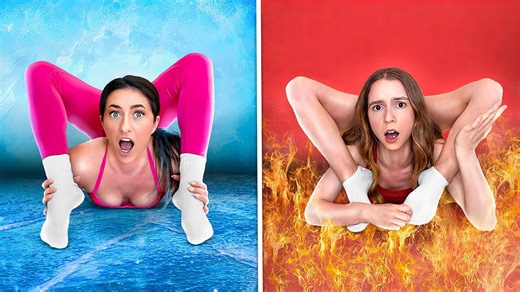 Hot versus cold flexibility challenge tests endurance