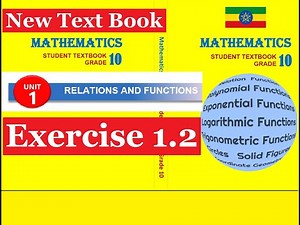 Mathematics Grade 10 Unit 1 Exercise 1.2 from new Text Book‪@mathT_21‬​