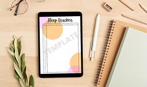 Printable Sleep Tracker Template | Daily Sleep Log PDF | Sleep Journal for Better Rest | Instant Download - Etsy