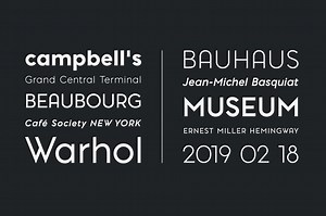 Pontiac Font Collection (Full set), a Sans Serif Font by S&C Type