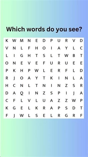 202. Can You Find All The Hidden Words? #quiz #wordpuzzlegame #braingames #wordfinds