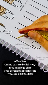Mehendi class New batch offer class 499/- #mehendi #henna #reelsinstagram #reels #mehendidesign #mehendidesign #mehendi #henna #reelsinstagram #mehendidesign #reelsinstagram #reels #mehendidesign #mehendi #henna #reelsinstagram #reelsinstagram #reelitfeelit #reels #mehendi | Sabnam Mustari