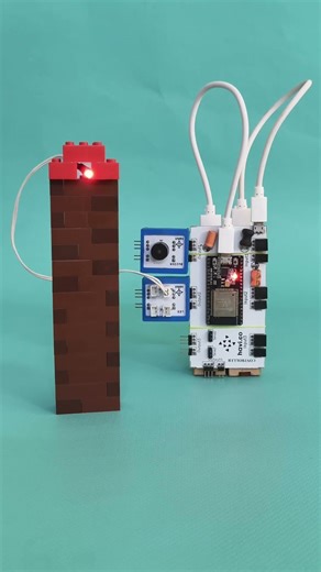 Automatic Buzzer ON-OFF Project with LED | Buzzer Microcontroller Projects