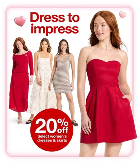 Get Your Valentine's Day gifts at a price You can afford at Target! The offer will be valid from 2/8/26 to 2/14/26, while supplies last! | Weekly Flyer Ads