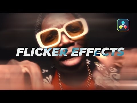 15 Flicker Effects for Davinci Resolve